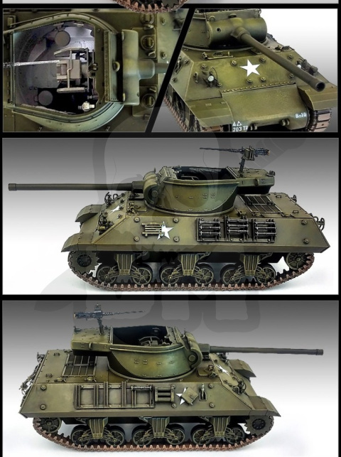 Battle-Models > Academy 13501 M36B2 US Army Battle of the Bulge 1:35